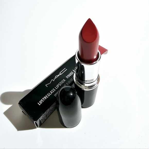 MAC Cosmetics | Makeup | Mac Lustreglass Lipstick 5 Lady Bug New | Poshmark